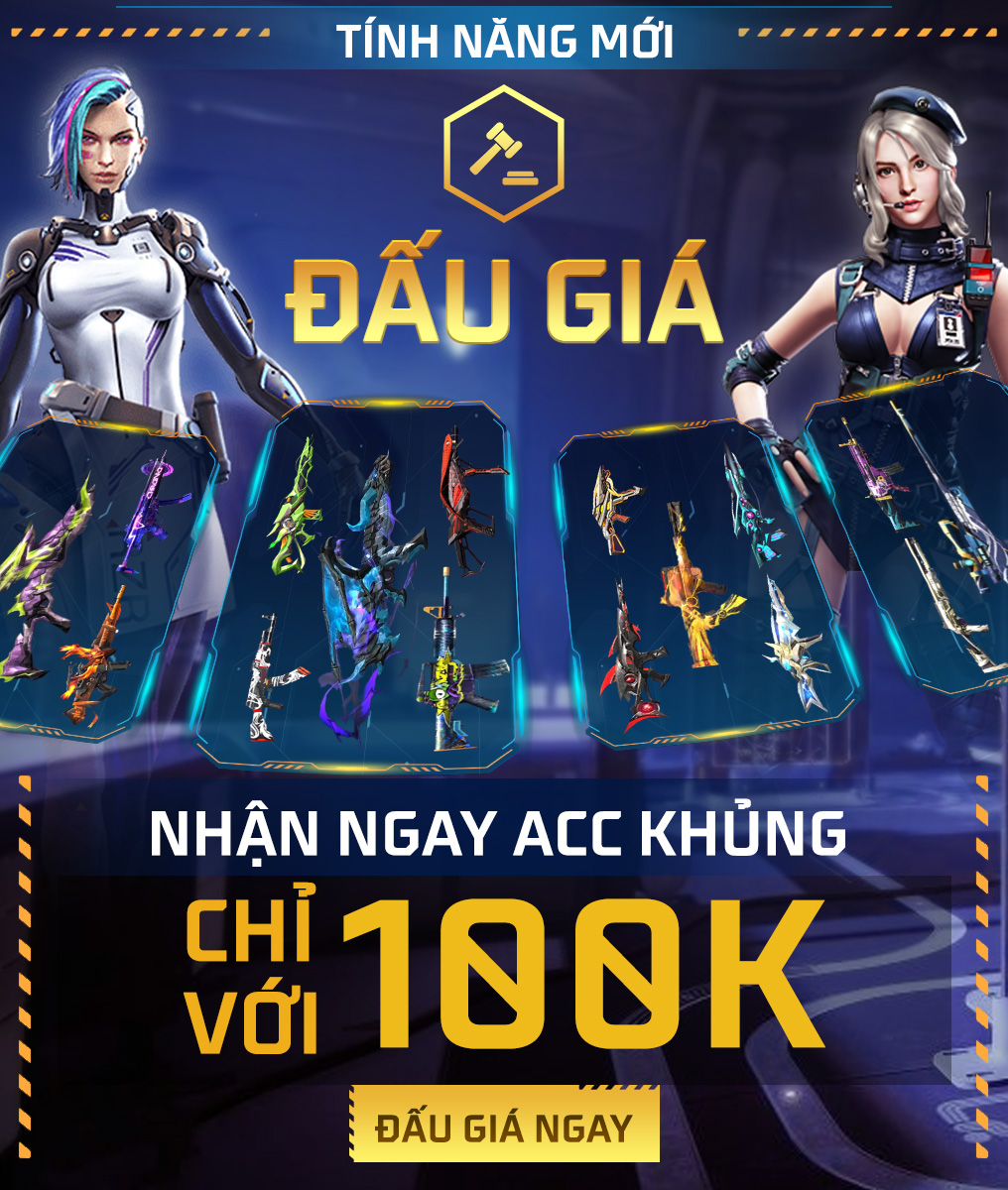 Shop Bác Gấu - Shop Acc FF, Mua Nick Free Fire, VQ Nhận Kim Cương ...