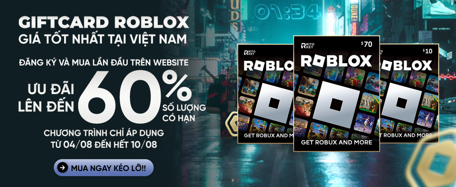 Shop Robux - Shop Roblox Nạp Robux, Cày Thuê, Bán Nick Uy Tín, Giá Rẻ