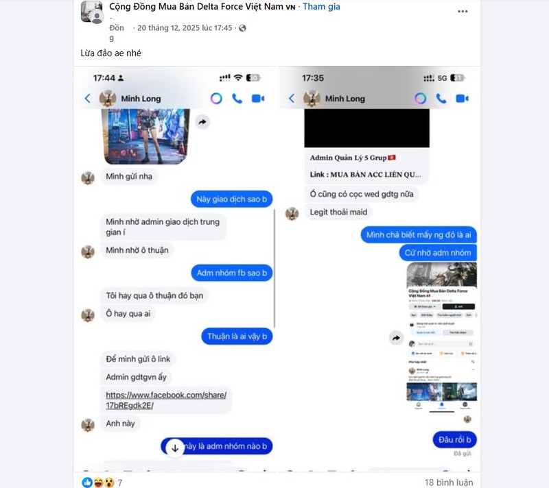Cách mua acc Delta Force an toàn, nhận biết shop bán acc uy tín
