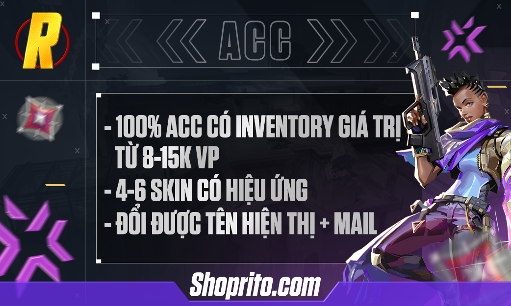 Acc Random Skin Từ 8-15K VP